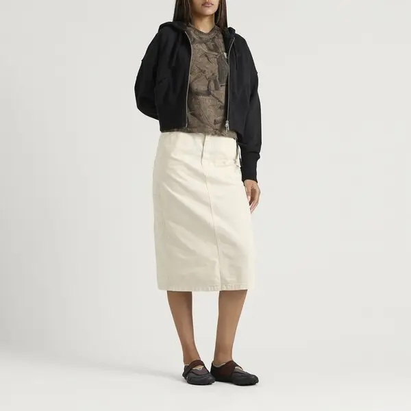 Gramicci Denim Carpenter Midi Skirt