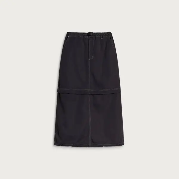 Gramicci Zip Off Midi Skirt - Black