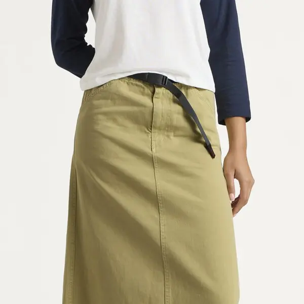Gramicci 5 Pocket Midi Skirt - Elm Pigment