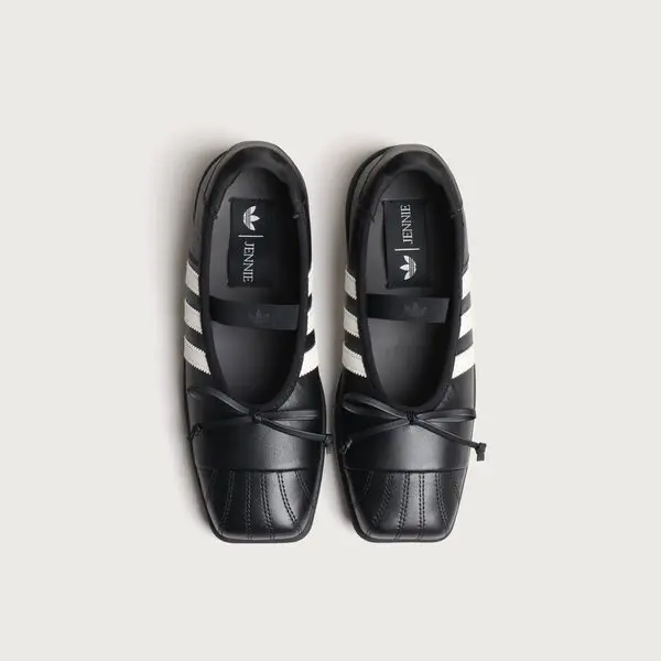 Adidas X Jennie Superstar Square Ballet - Core Black