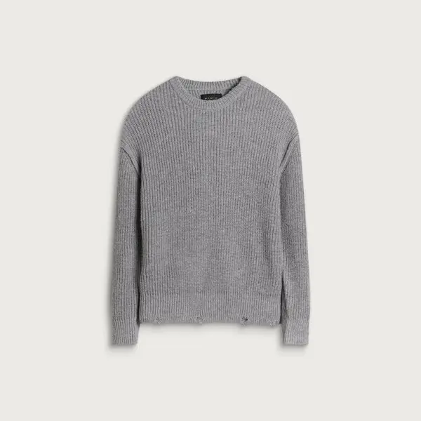 BEACH BRAINS Session Knit Jumper - Grey