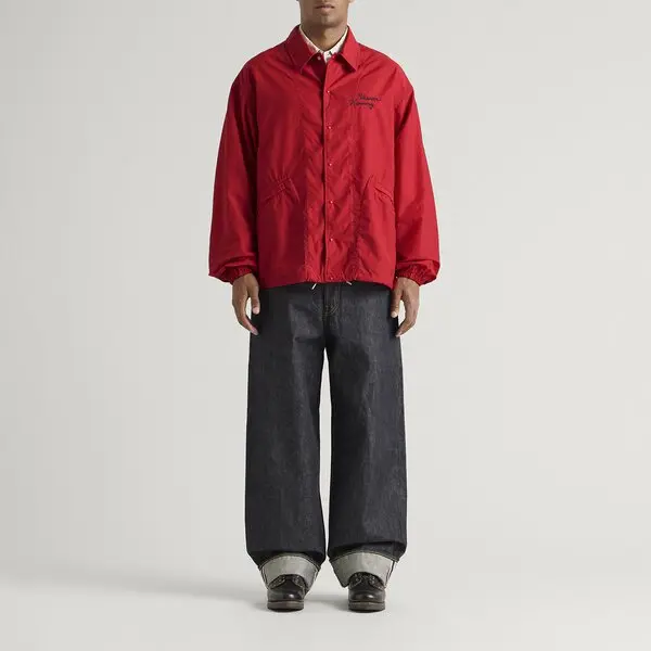 Visvim Windfall Coach Jacket - Red