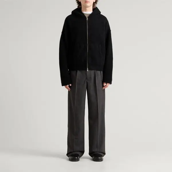 BEACH BRAINS Knit Zip Hood