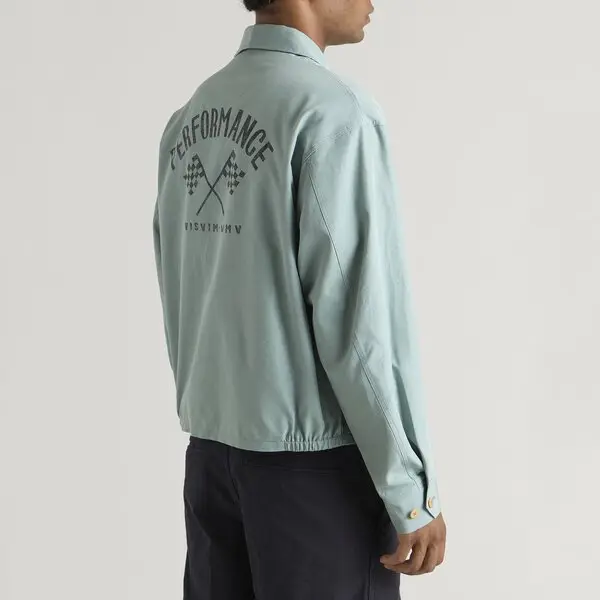 Visvim Somer Swing Top Blouson - Lt. Green