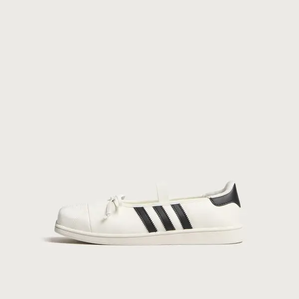 Adidas X Jennie Superstar Square Ballet - Core White