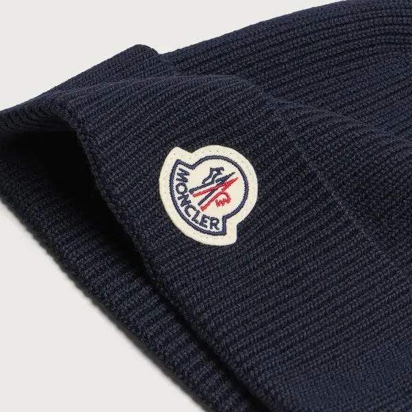 Moncler Logo Beanie
