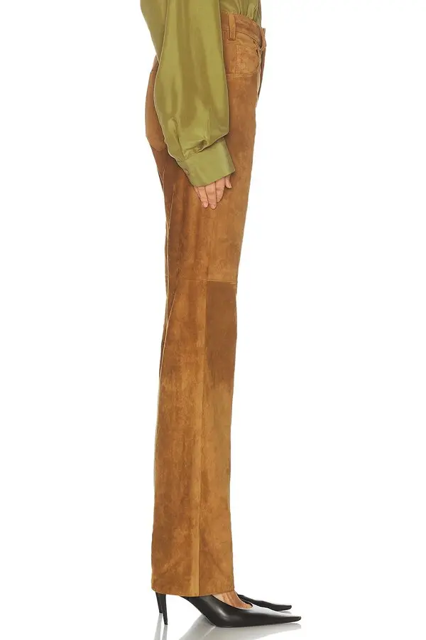 NILI LOTAN Joan Suede Pant