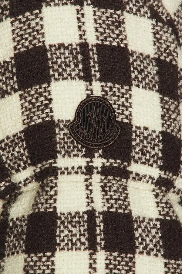 Moncler Abstraction 夹克 - Brown Check