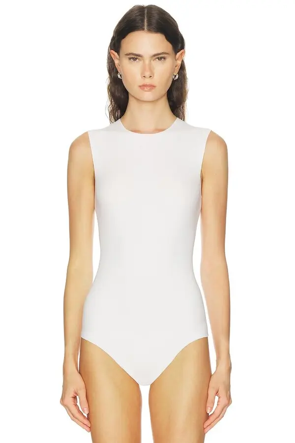 JIL SANDER Sleeveless Bodysuit Top
