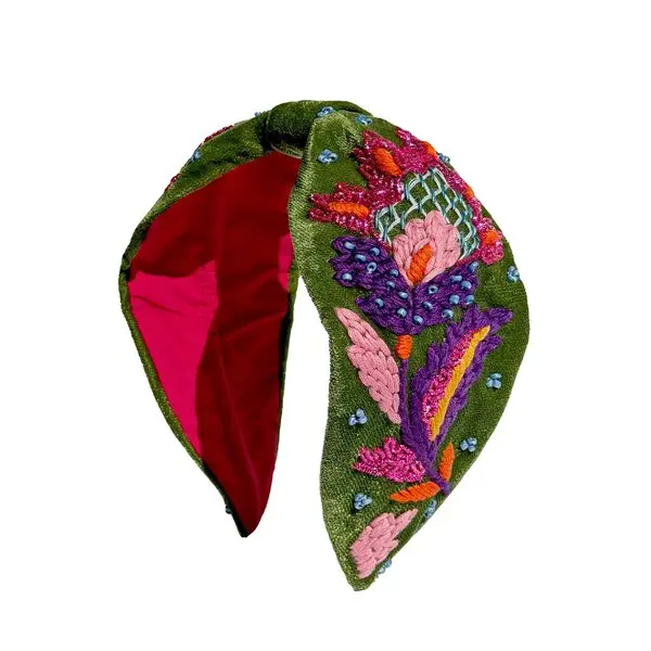 VETKA Headband Secret Herbarium - Green