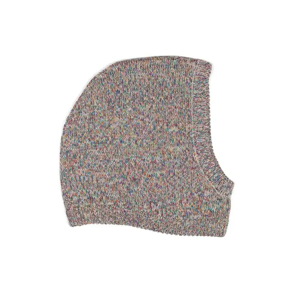 GIGI KNITWEAR Neutrals Eero Balaclava Hat In Lurex - Beige