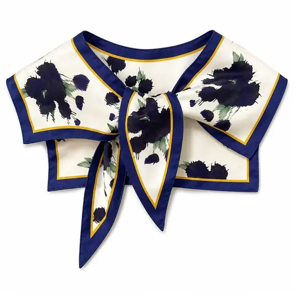MY LITTLE NATURE Korean Style False Collar For Her Detachable Collar For Tie Collar - Blue