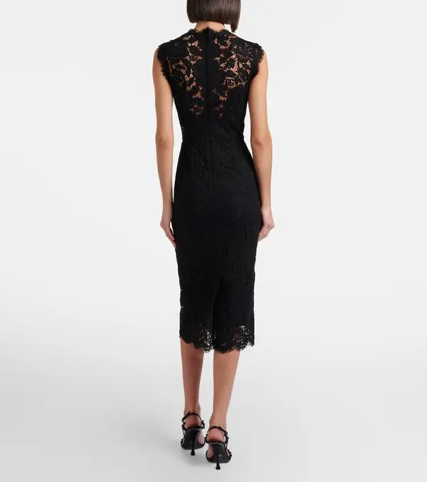 Dolce & Gabbana Lace Midi Dress