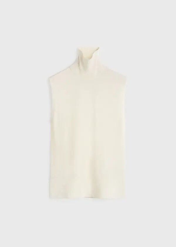 TOTEME Sleeveless Fine Turtleneck