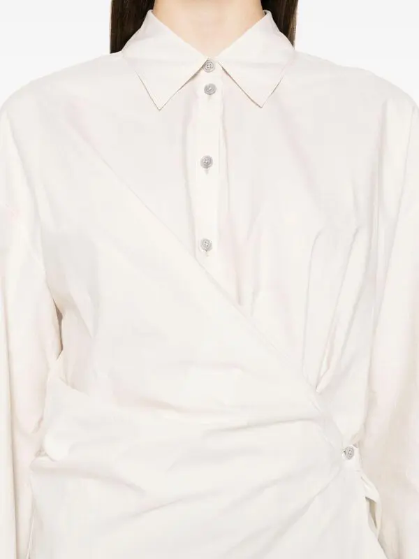 LEMAIRE Cotton And Silk Shirt - Multicolor