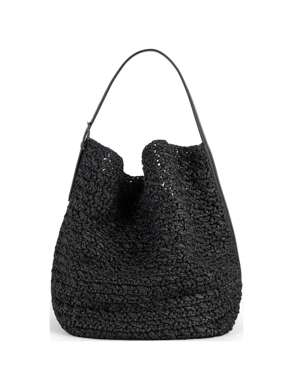 TOTEME Rafia Belted Tote Bag - Multicolor