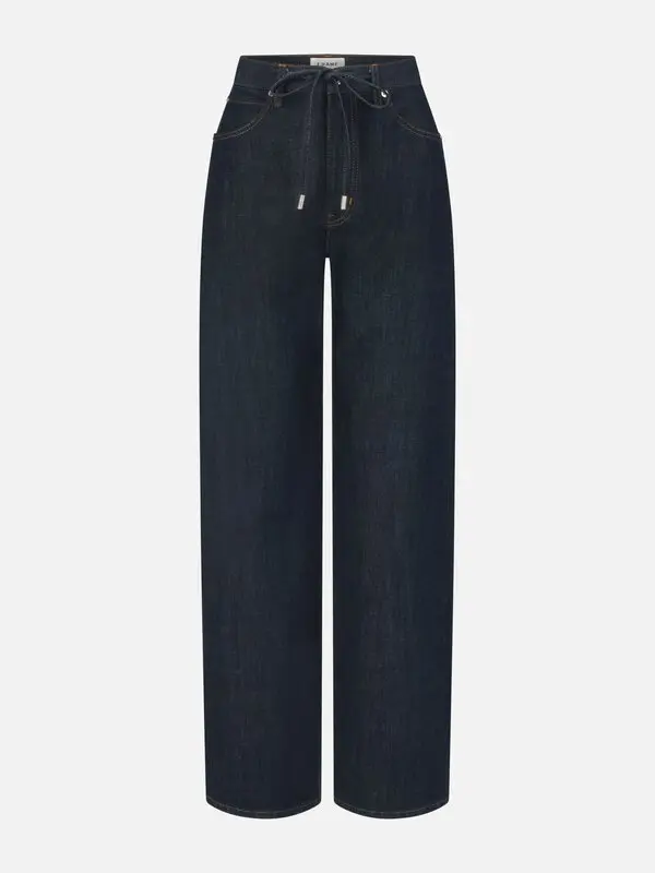 FRAME The Off Duty Drawstring Bow - Rinse