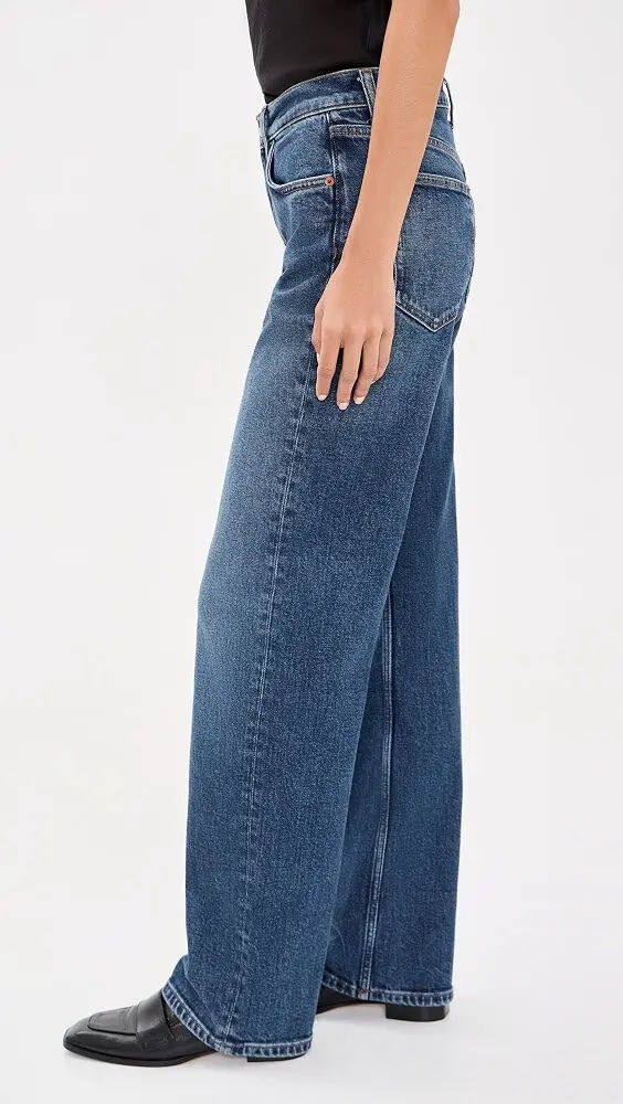 REFORMATION Miles Stretch Straight Jeans