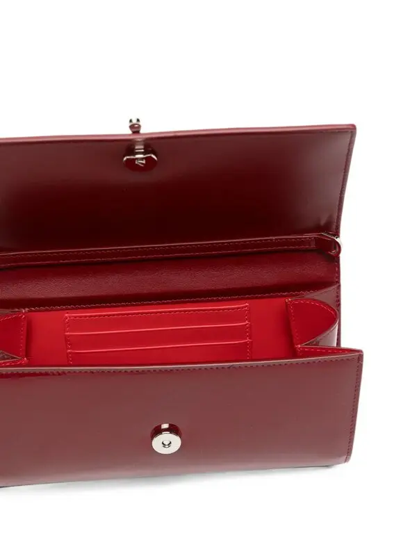 CHRISTIAN LOUBOUTIN Bettina Patent Leather Wallet On Chain - Multicolor