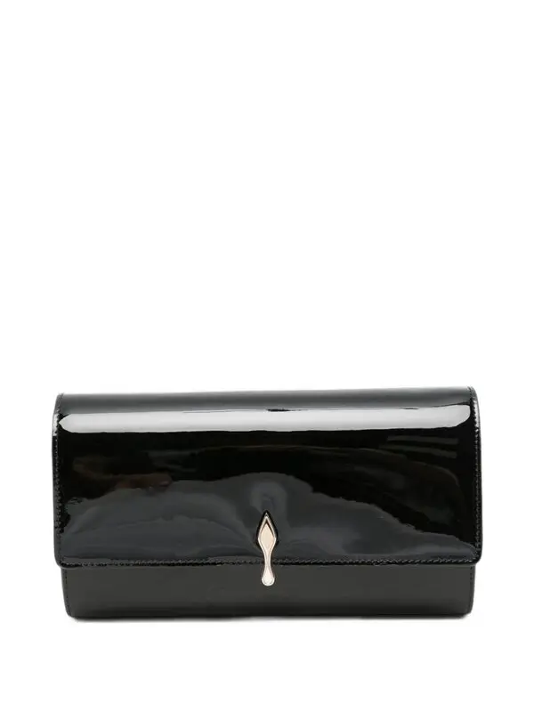 CHRISTIAN LOUBOUTIN Bettina Patent Leather Wallet On Chain - Multicolor