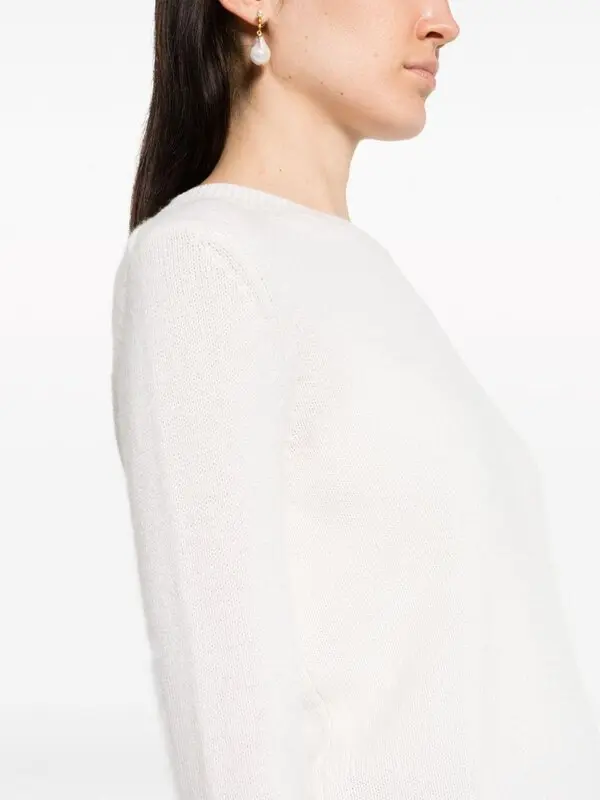 LISA YANG Mable Cashmere Crewneck Sweater - Multicolor
