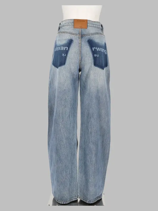 Alexander Wang Jeans "float" Con Tasca A Scomparsa