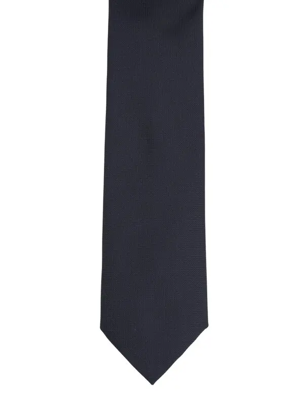 BOSS Cravatta Formale Con Motivo Jacquard - Blue