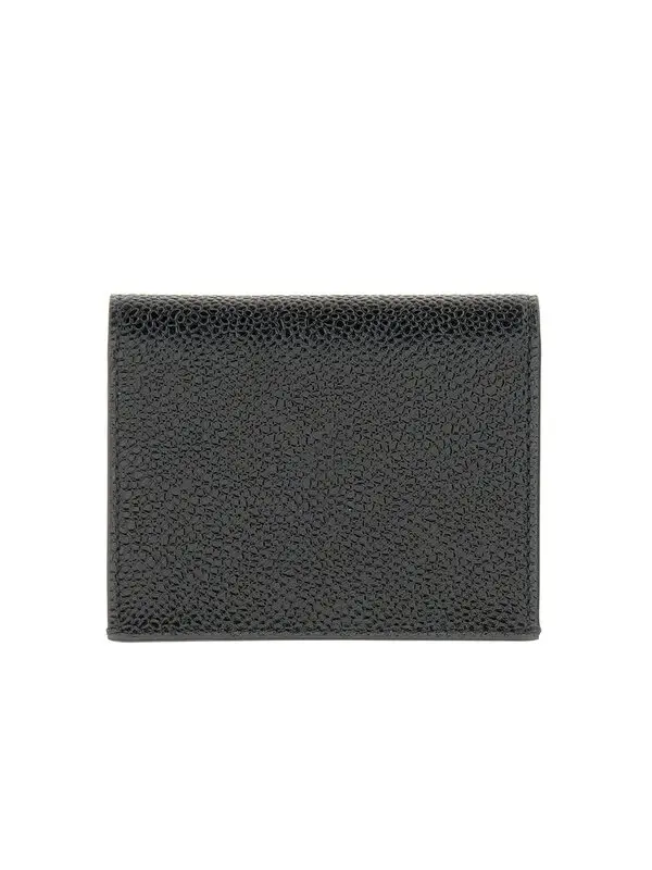 Thom Browne Portacarte Pieghevole Con Logo