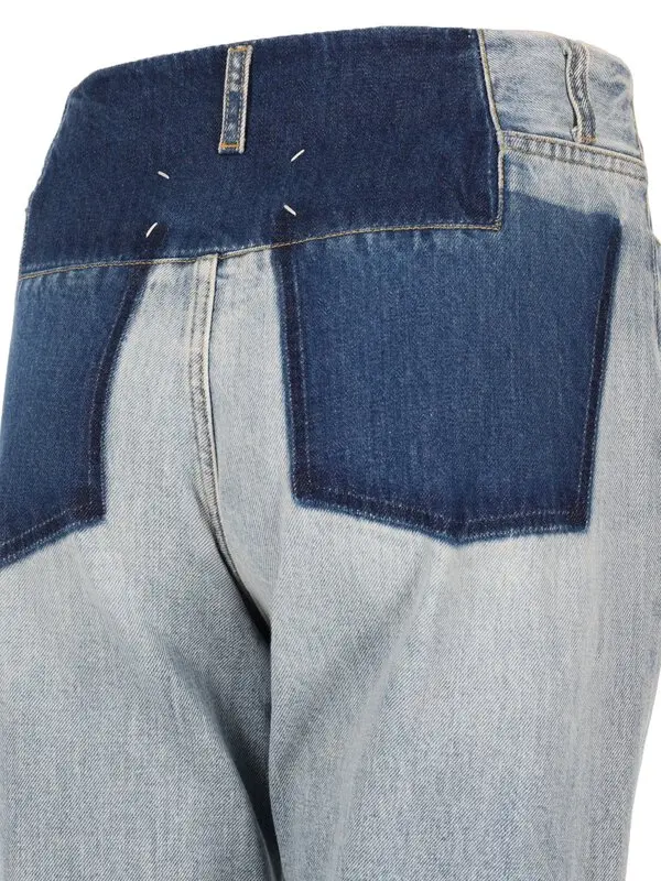 MAISON MARGIELA Jeans Con Dettagli A Contrasto