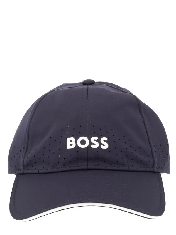 BOSS Cappello Da Baseball "lach" Traforato Con Logo