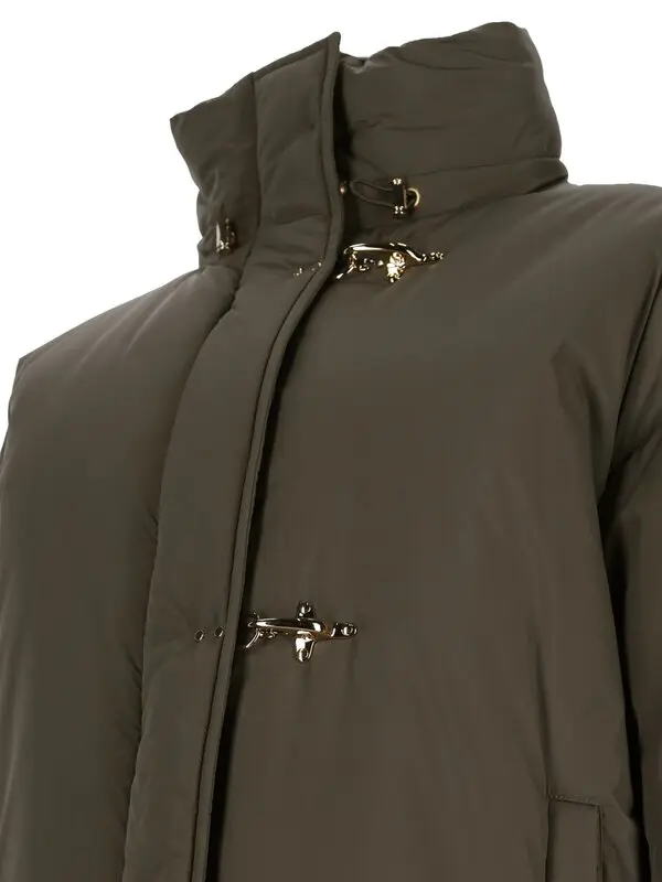 FAY Giacca Bomber 3 Ganci - Green