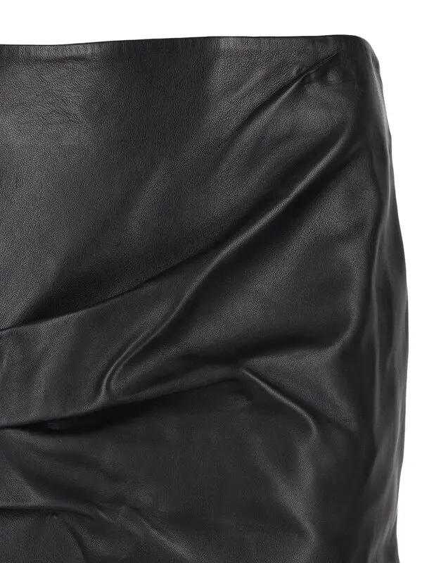 Isabel Marant Étoile Minigonna "agnes" In Pelle