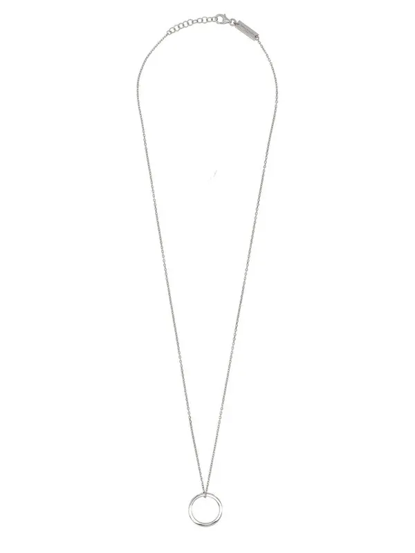 MAISON MARGIELA Collana Con Pendente Anello Logato