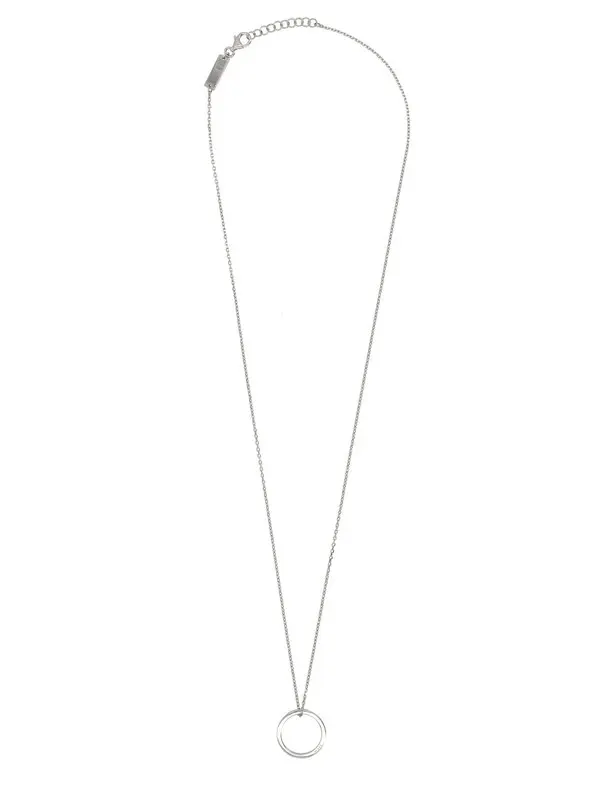 MAISON MARGIELA Collana Con Pendente Anello Logato