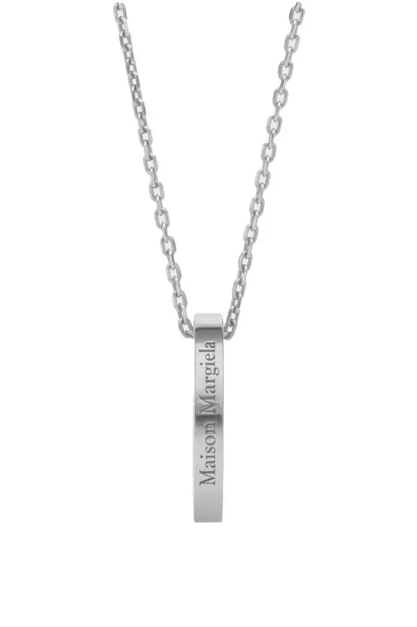 MAISON MARGIELA Collana Con Pendente Anello Logato
