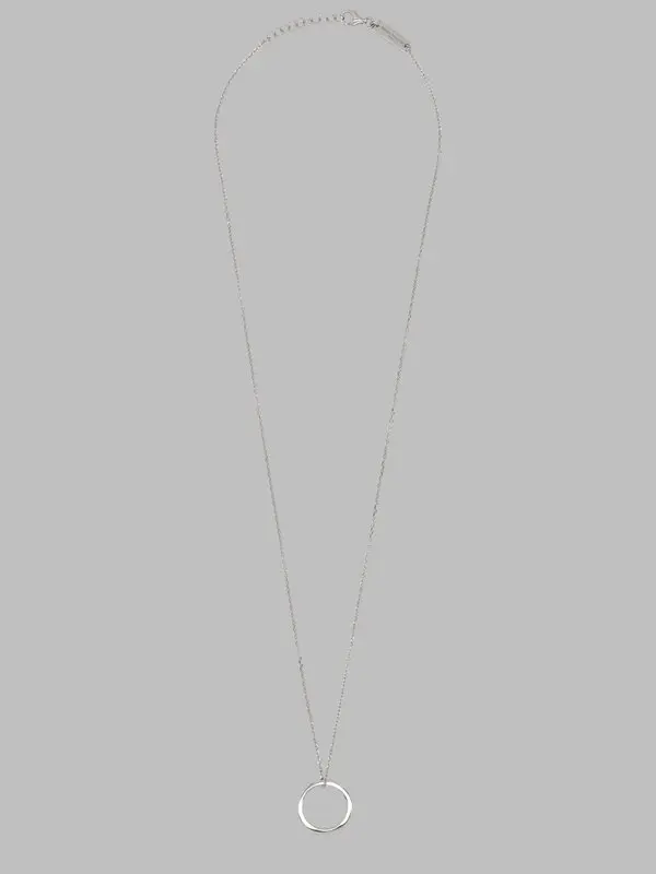 MAISON MARGIELA Collana Con Pendente Anello Logato