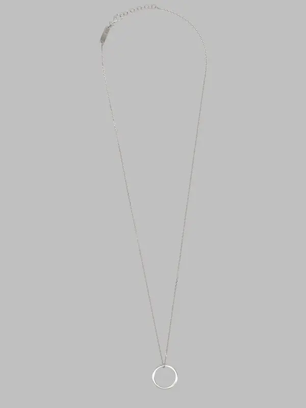 MAISON MARGIELA Collana Con Pendente Anello Logato
