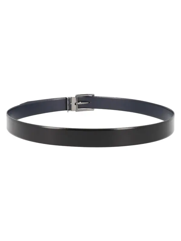 BOSS Cintura Reversibile "gifflet" Con Logo
