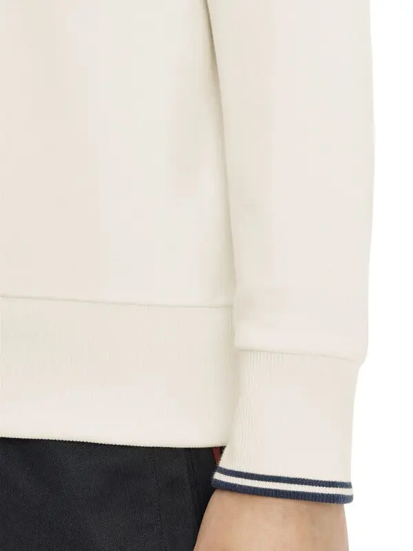 Fred Perry Felpa Con Logo E Zip