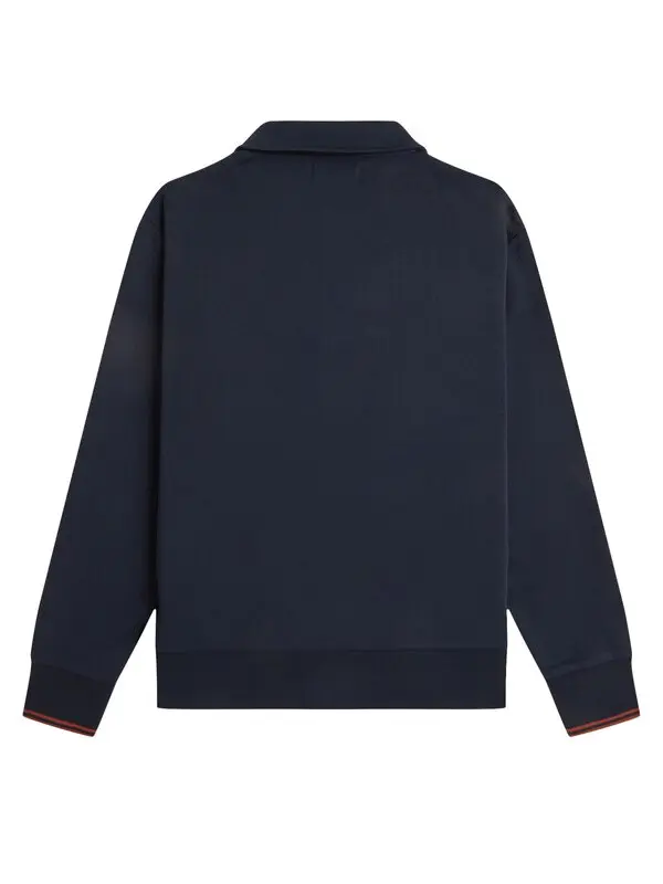 Fred Perry Felpa Con Logo E Zip