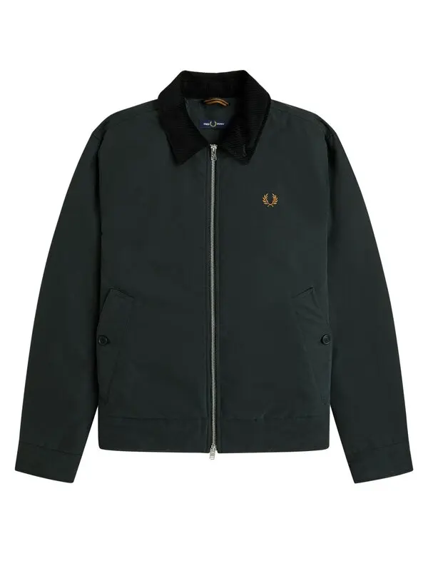 Fred Perry Giacca Caban Con Logo
