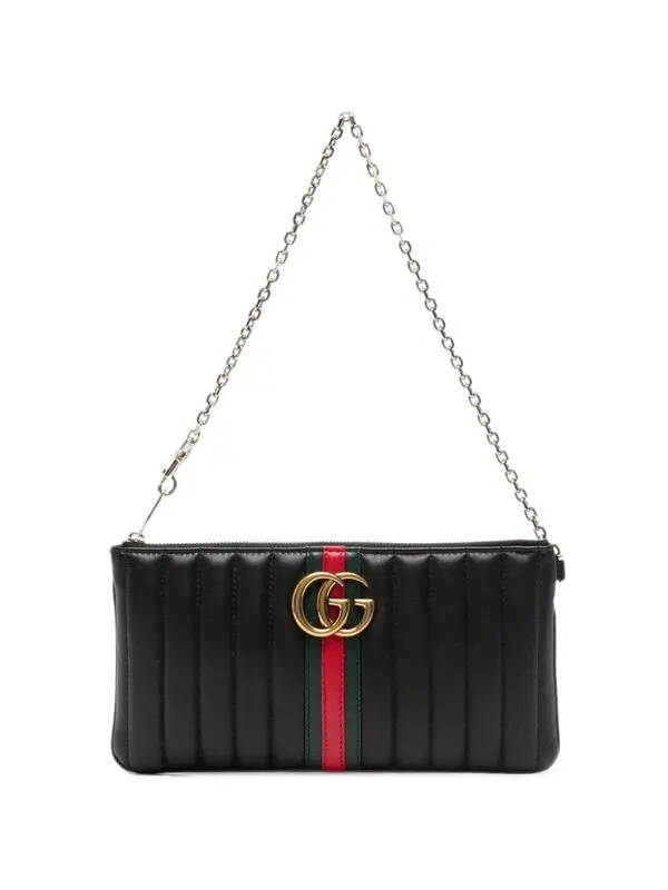 Gucci Gg Marmont Leather Pouch - Multicolor