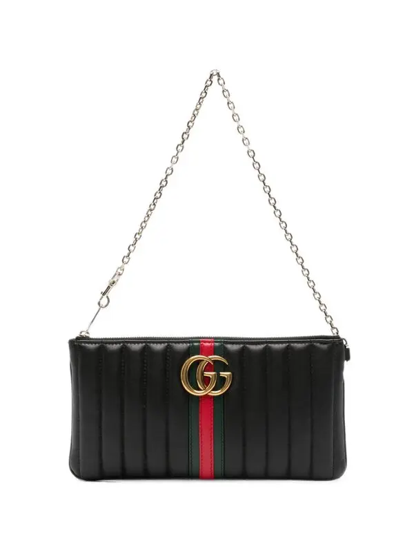 Gucci Gg Marmont Leather Pouch - Multicolor