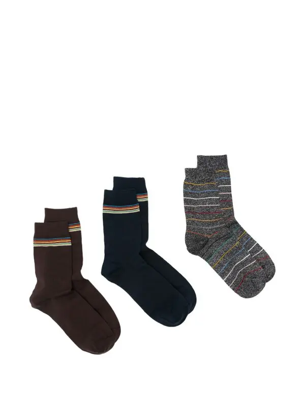 Paul Smith Spots Socks 3pack - Multicolor