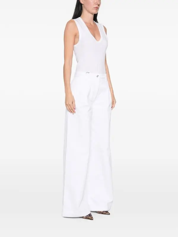 Dolce & Gabbana Wide-leg Denim Jeans