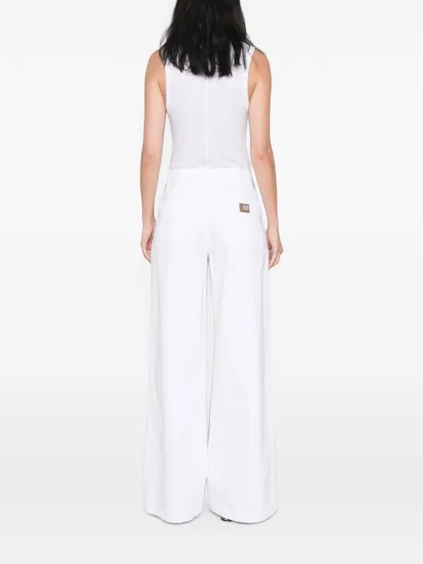 Dolce & Gabbana Wide-leg Denim Jeans