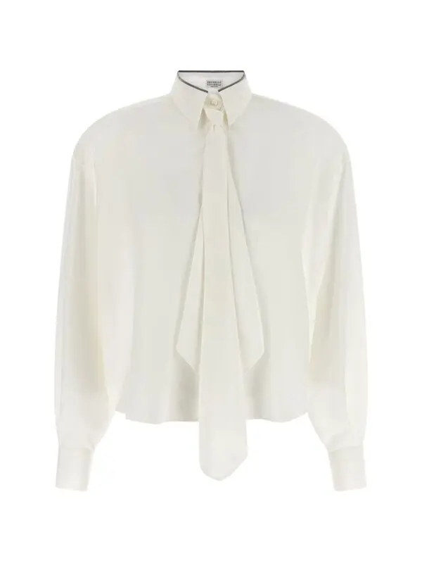 Brunello Cucinelli Silk Shirt - Multicolor