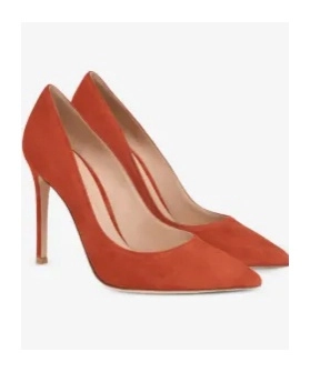 GIANVITO ROSSI Pointed Suede Pumps