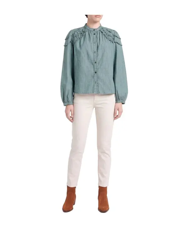 Isabel Marant Étoile Colorful Denim Shirt