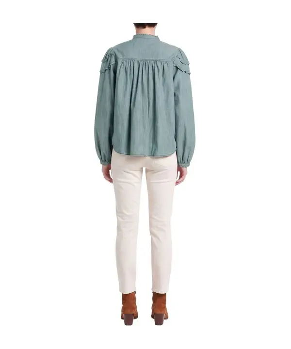 Isabel Marant Étoile Colorful Denim Shirt